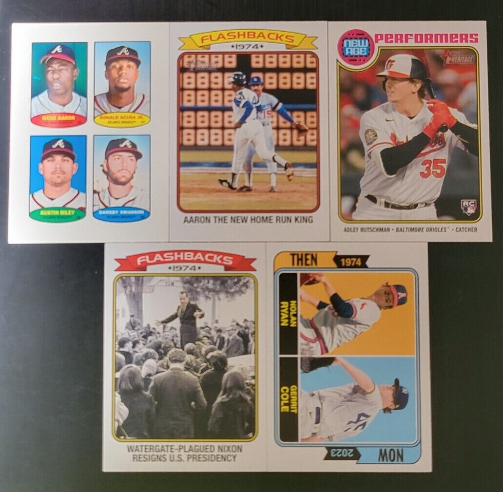 2023 Topps Heritage High Number INSERTS with Rookies You Pick the Card ...