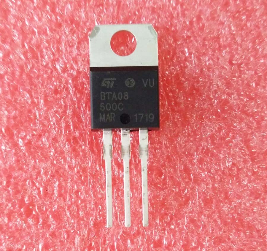 10PCS BTA08-600C BTA08-600 TO-220 8A TRIACS | eBay