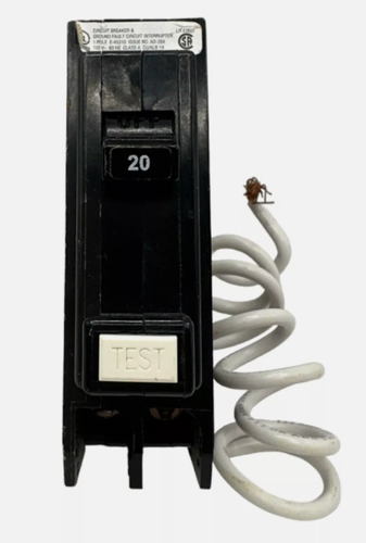 Cutler Hammer GFTCB120 20A 1P GFCI Circuit Breaker | eBay