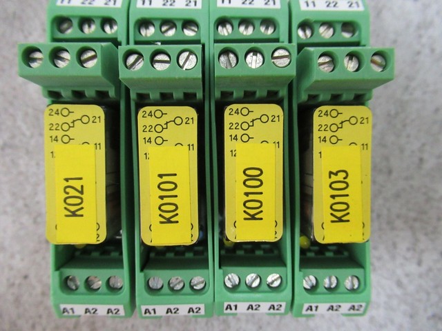 4x Phoenix Contact Psr-scf-24uc/urm/2x21 Relais 2981363 for sale online ...