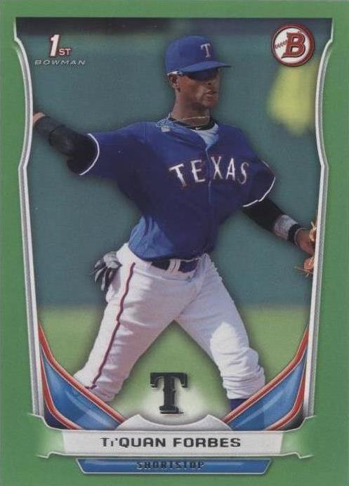 2014 Bowman Draft - Ti'quan Forbes #DP56 Green /75 (RC) for sale online ...