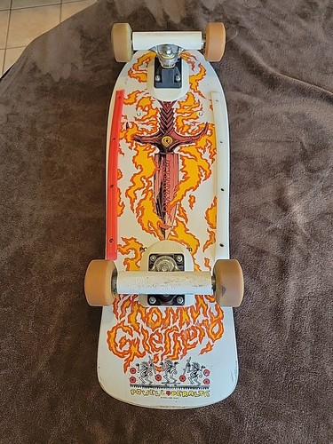 Powell Peralta Tommy Guerrero Flaming Dagger Skateboard VINTAGE Beauty ...