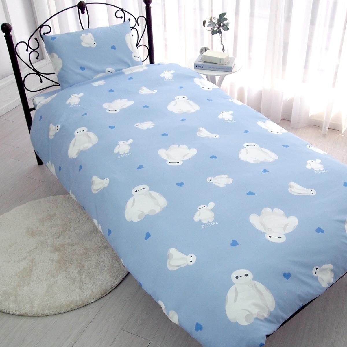 Baymax Duvet Cover 3 Piece Set Pillowcase Sheet Duvet Cover Single ...