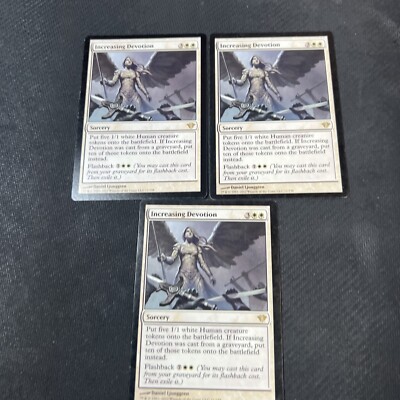 Increasing Devotion Dark Ascension Mtg Magic the Gathering Rare 121/264 ...