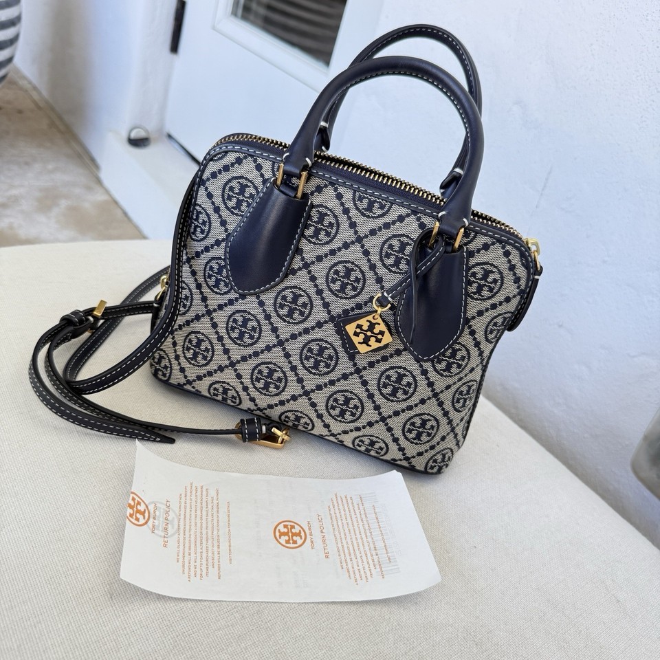 Tory Burch Mini T Monogram Swing satchel 155620 & gift receipt ...