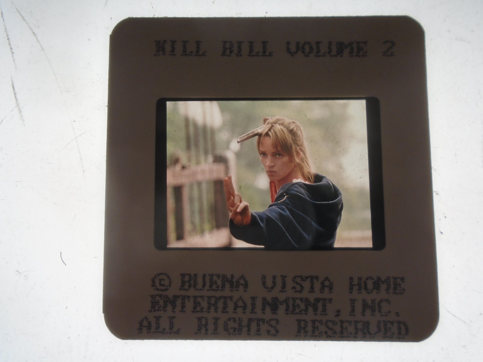 KILL BILL UMA THURMAN QUENTIN TARANTINO ACTION A SLIDE/TRANSPARENCY ...