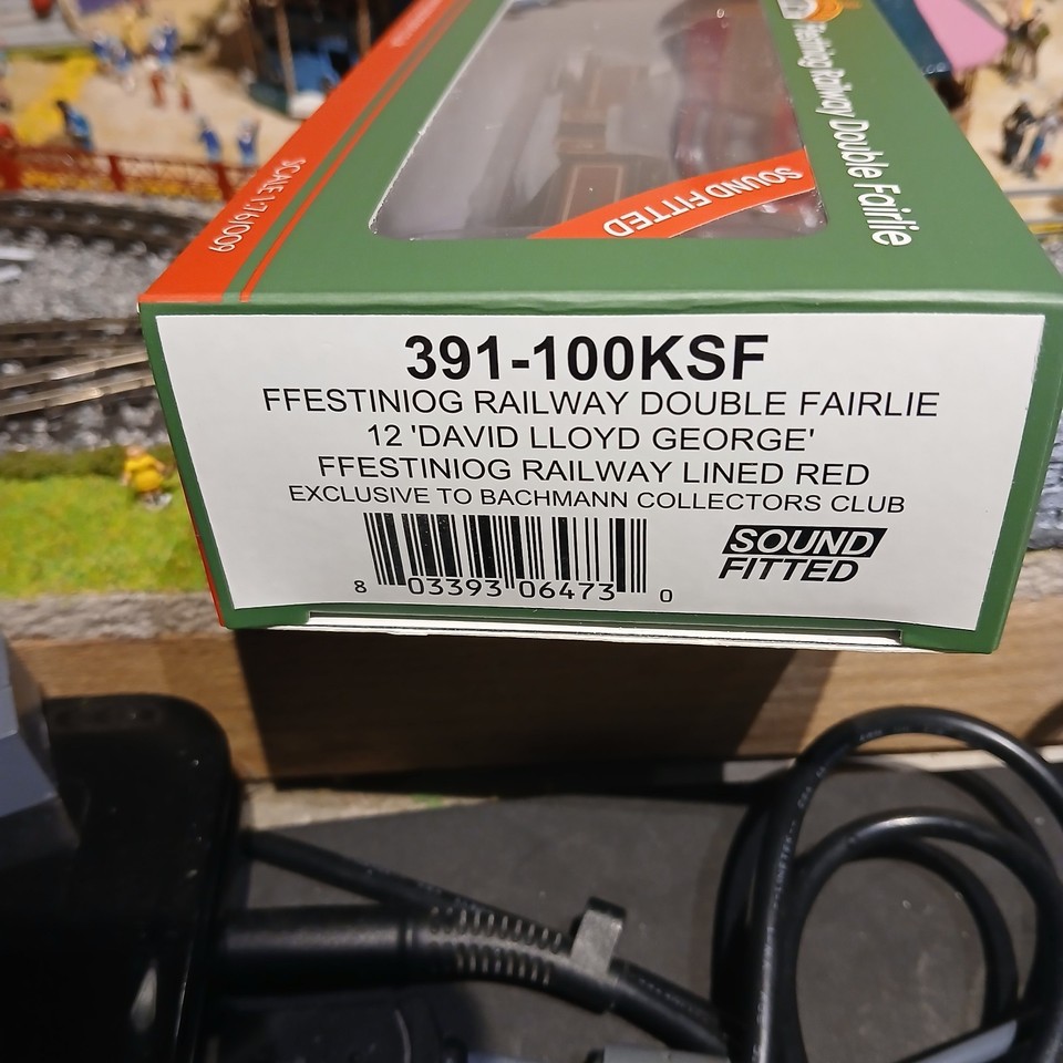 BACHMANN FFESTINIOG DOUBLE FAIRLIE DAVID LLOYD GEORGE 301 100KSF DCC ...
