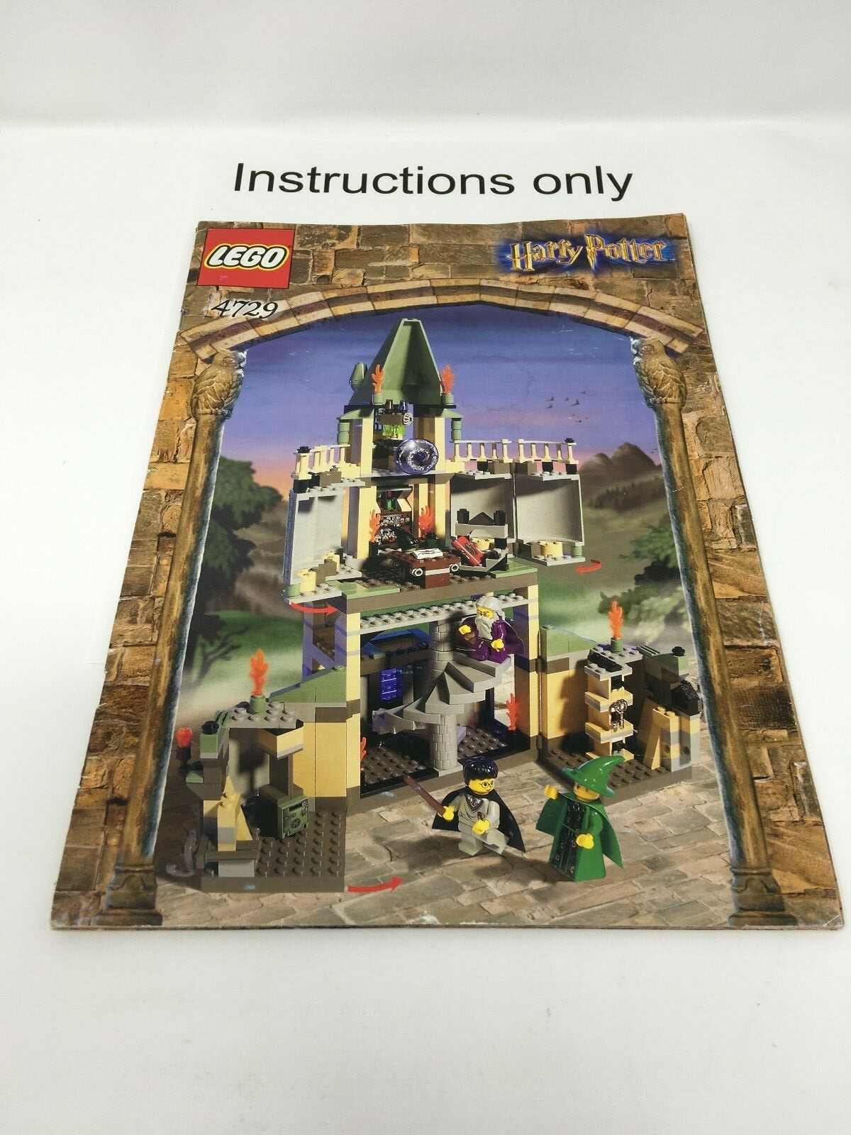 ONLY instructions 4729 Lego Chamber of Secrets Dumbledore's Office ...