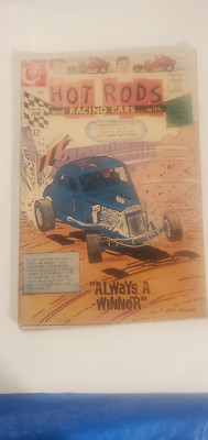HOT RODS & RACING CARS #90 1968 CHARLTON COMIC BOOK (HAS RARE ANGLED ...