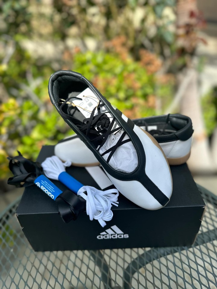 New Release Adidas Originals TAEKWONDO MEI BALLET JR7030 White/Black ...