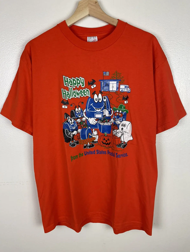 Vintage USPS Halloween Postal Pumpkin Art Draw Laugh Joke | eBay
