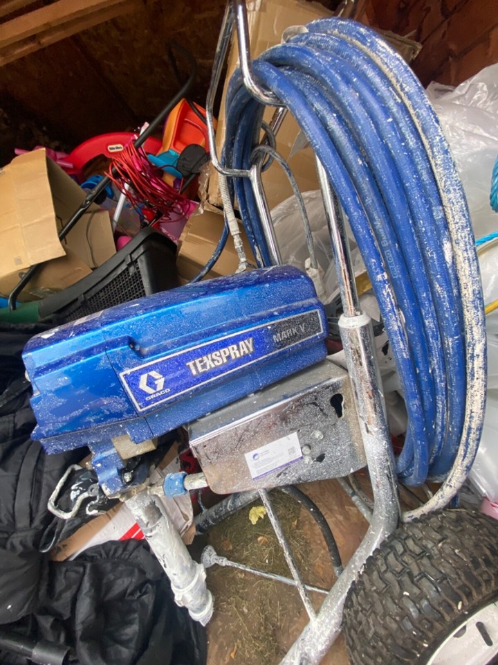 Graco Texspray Mark V Procontractor Blue link 110v Airless Professional ...