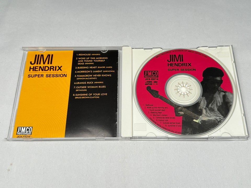 Jimi Hendrix Super Session Japan Import CD | eBay