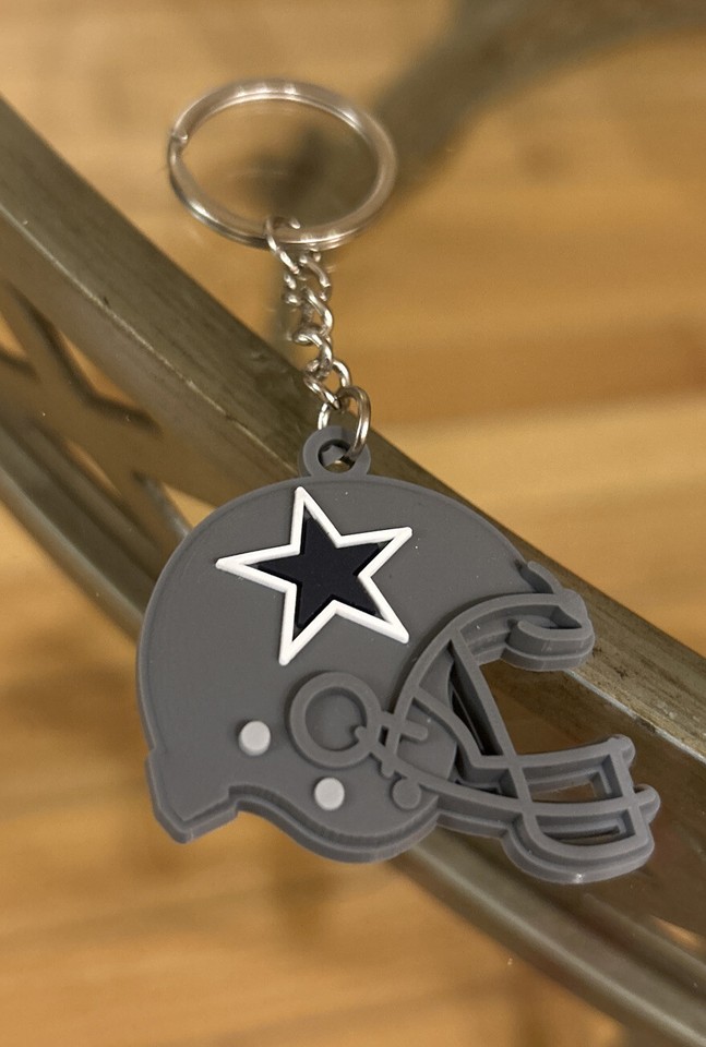 NFL Dallas Cowboys Rubber Helmet Keychain New | eBay
