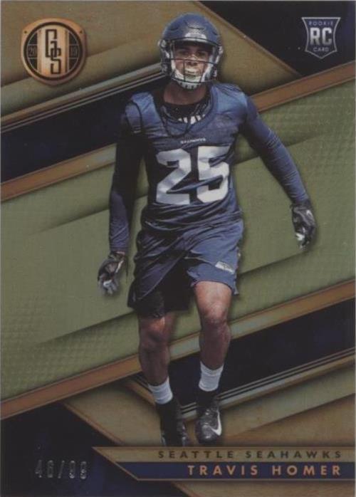 2019 Panini Gold Standard Rookies Travis Homer 193 99 Rc For Sale