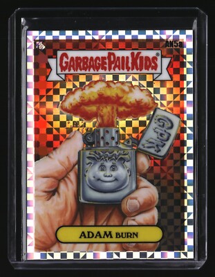Garbage Pail Kids ADAM BURN AN5a (2020 GPK Chrome Series 3) X-Fractor ...