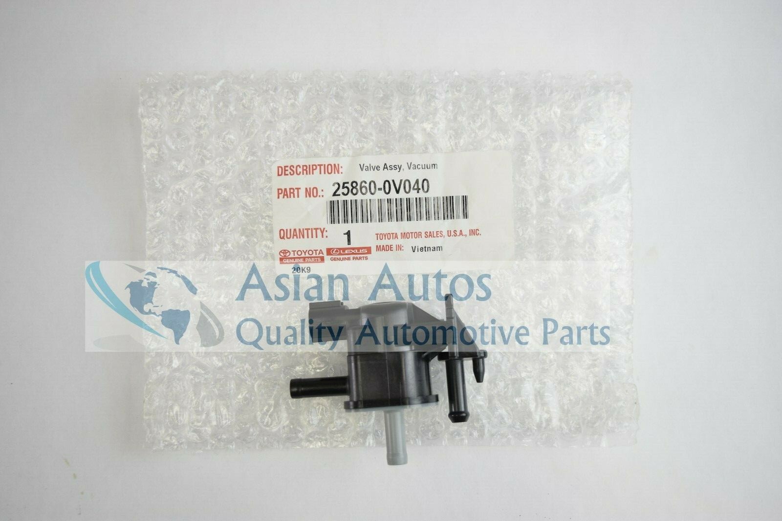Genuine Toyota Camry Venza 2009-2017 Vacuum Switching Valve 258600V040 ...