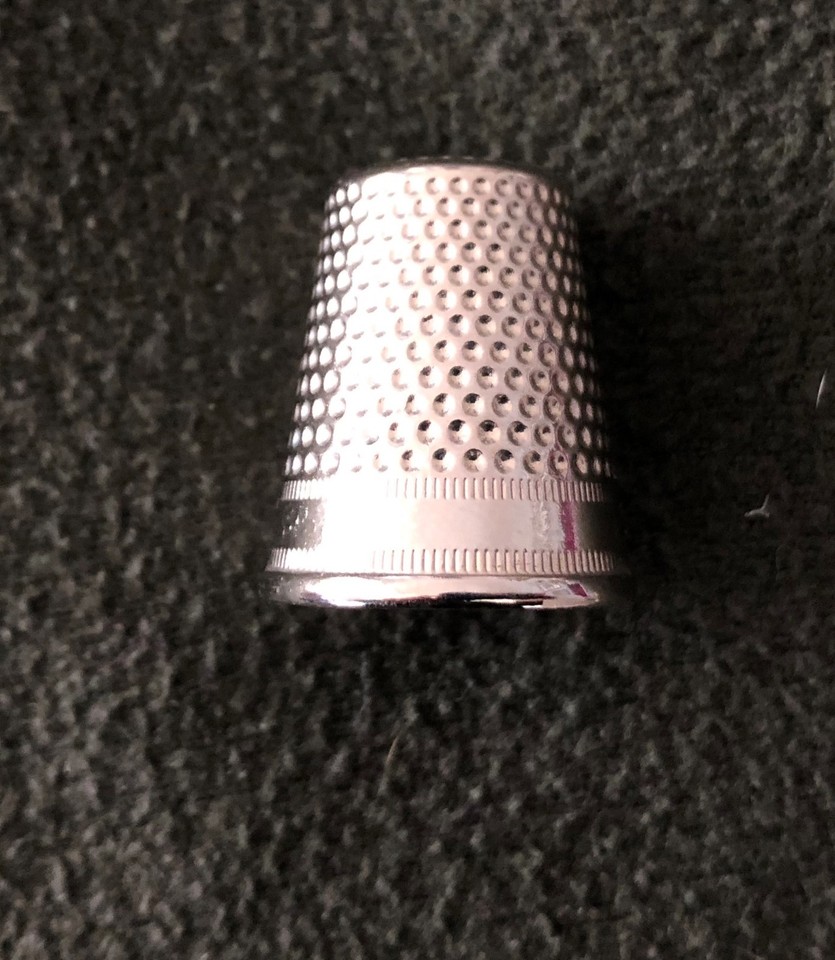 Thimbles Sewing Vintage - German Baumholder Shield & Georgia "The Peach ...