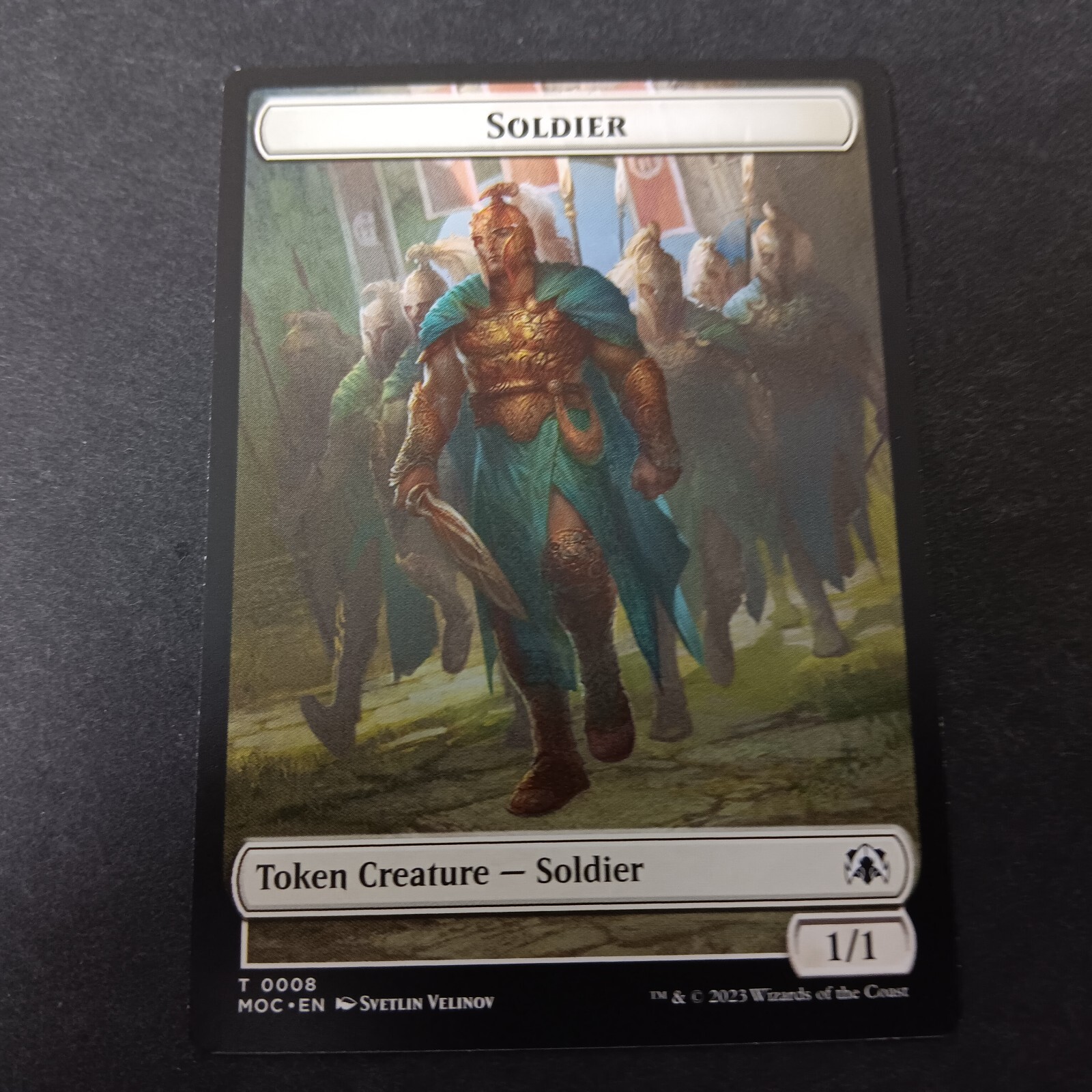 MTG Soldier Insect Double-sided Token Commander: March of the Machine ...