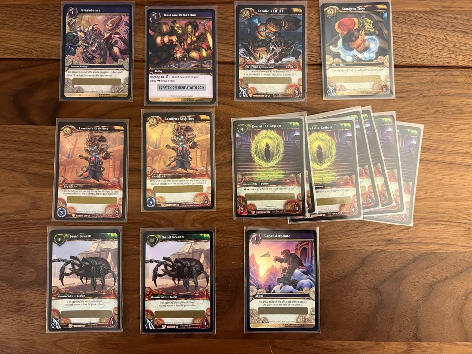 World of Warcraft TCG Uncommon/Rare/Epic/Foil/Loot Lot - 1000+ Cards ...