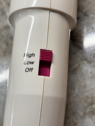 Pollenex Power Massager Handheld WM-10 High Intense 2 Speed Back Neck ...