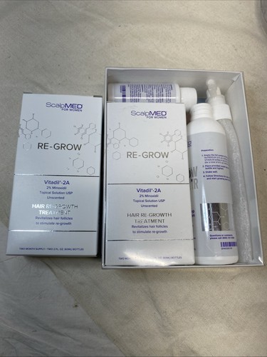 ScalpMed Women Re-Grow Regrow Vitadil -2A Hair Regrowth Treatment ...