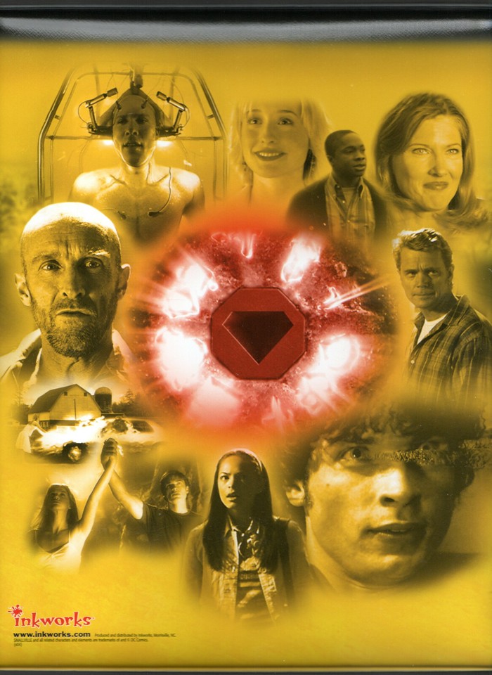 SMALLVILLE SEASON 3 2004 INWORKS FACTORY RELEASED PADDED BINDER ONLY ...