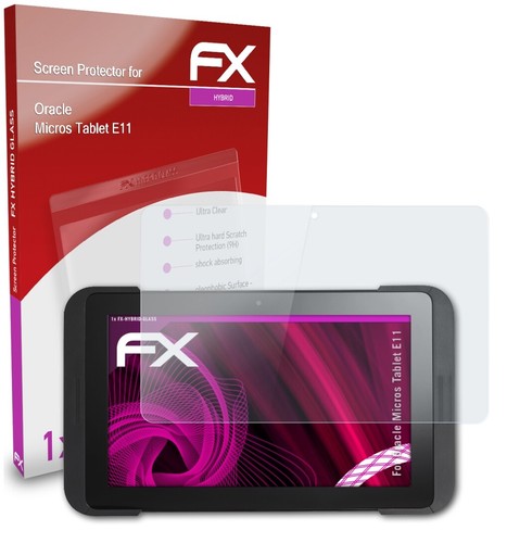 atFoliX Verre film protecteur pour Oracle Micros Tablet E11 9H Hybride ...