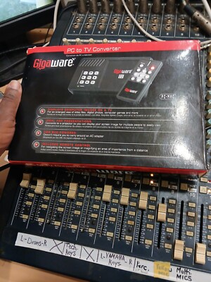 Gigaware Pc To Tv Converter -- Connects Computers To TV Used | eBay