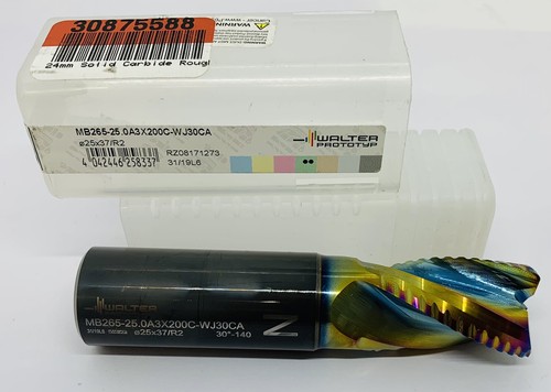 Walter-Prototyp MB265-25 Solid Carbide Roughing End Mill 3 Flute Axial ...