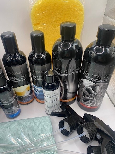 CAR VALET DIAMONDBRITE Polishing Cleaning Set Leather Wheel Valet Kit ...