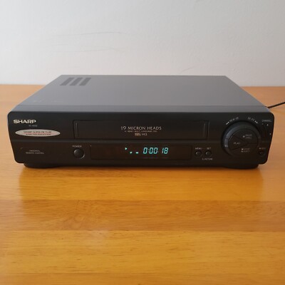 Sharp VC-A552U 4-Head Video Cassette Recorder VHS Player - No Remote ...