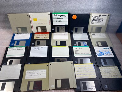 LOT of 20 - Floppy Disks Diskettes 3.5in. 1.44 MB Floppy Disk ...