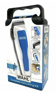 Wahl 79420-200: Complete Haircutting Kit 17pcs Hair Clippers Machine ...