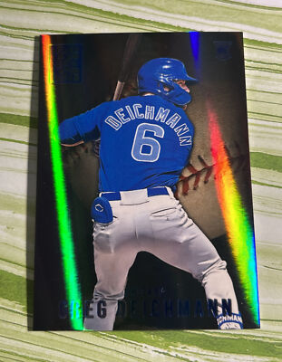2022 GREG DEICHMANN HOLO (BLUE FOIL) ROOKIE CARD (RC) | PANINI CAPSTONE ...