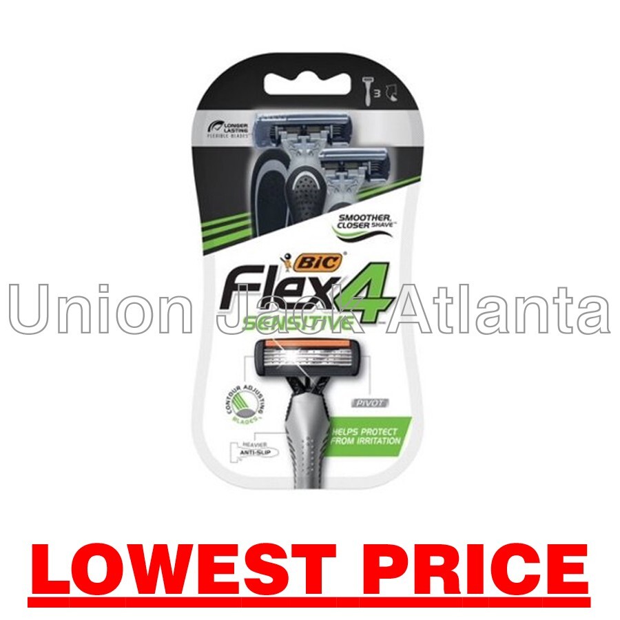 Bic Flex 4 Titanium (3 razors per package) - LOWEST PRICE | eBay