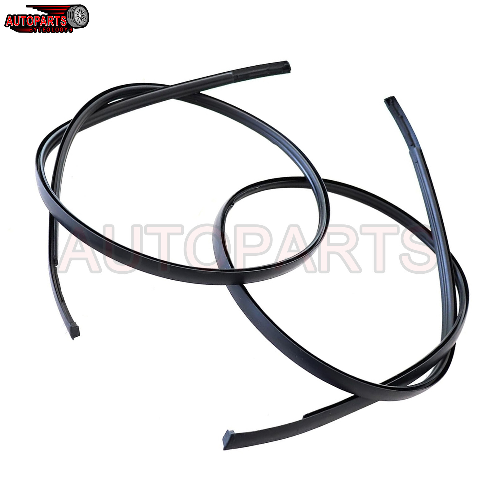 Roof Drip Mouldings Trim LH & RH For 2013-2018 Nissan Sentra 73853 ...