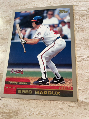 2000 Topps Box Topper #7 Greg Maddux - Atlanta Braves - HOF - EX-MT | eBay