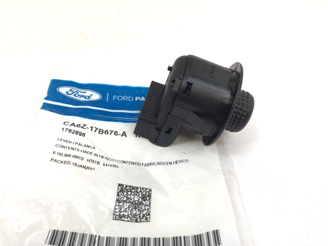 OEM FORD MOTORCRAFT - LEVER ASY - MIRROR CONTROL - CA6Z-17B676-A for ...