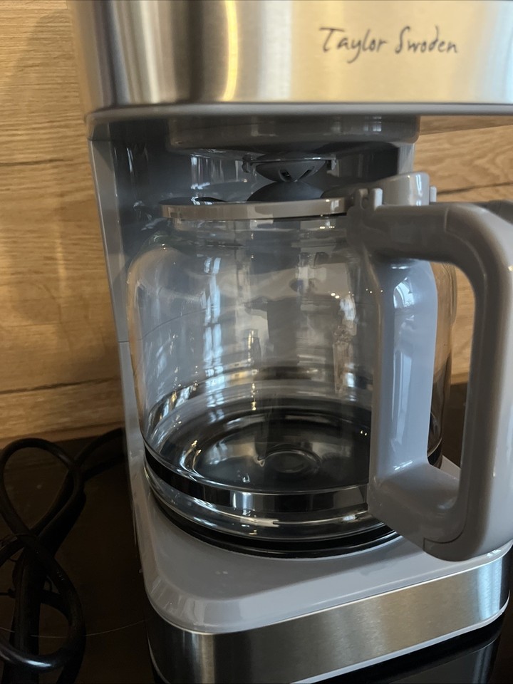 TAYLOR SWODEN 950W Kaffeemaschine Timer 1.5L Filtermaschine 12 Tassen ...