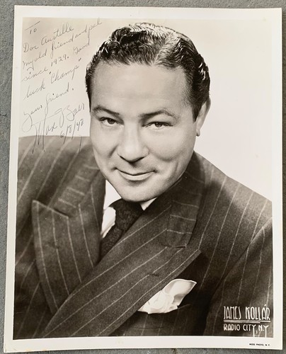 MAX BAER SIGNED 8 x 10 PHOTO (JSA) | eBay