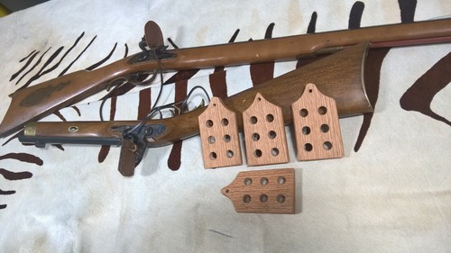 Handmade Muzzleloader Round Ball Loading Block | eBay