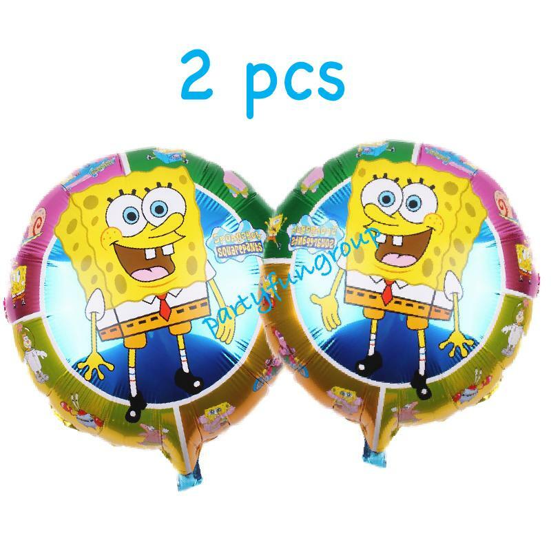 Spongebob Balloons Set Spongebob Foil balloon Party Decoration Helium ...