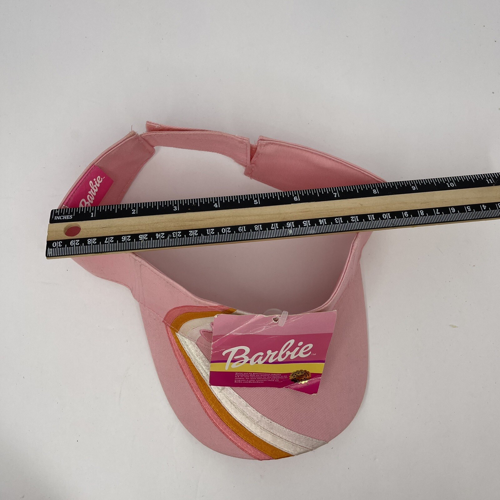 Barbie Mattel 2003 Visor for Girls/ Adults NWT Adjustable Strap Vtg | eBay