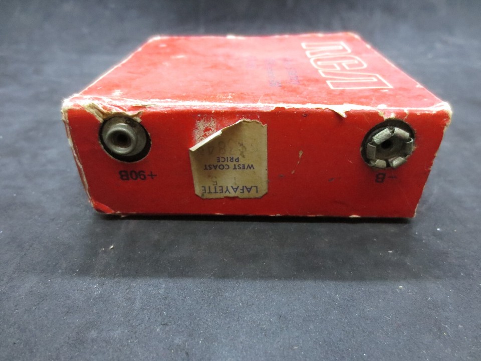 Vintage RCA Victor Radio B Battery No. VS090 Replaces 490 90 VOLTS | eBay