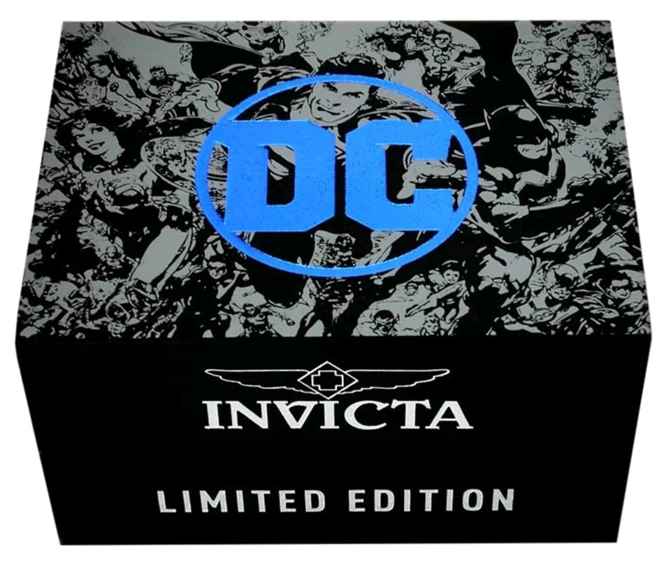 Invicta Reserve DC Comics Batman Automatic Men's Limited Watch 46mm ...