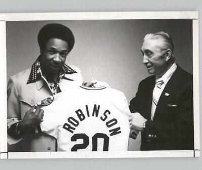BASEBALL Player FRANK ROBINSON Dan Seghi VINTAGE Sports 1970s Press ...