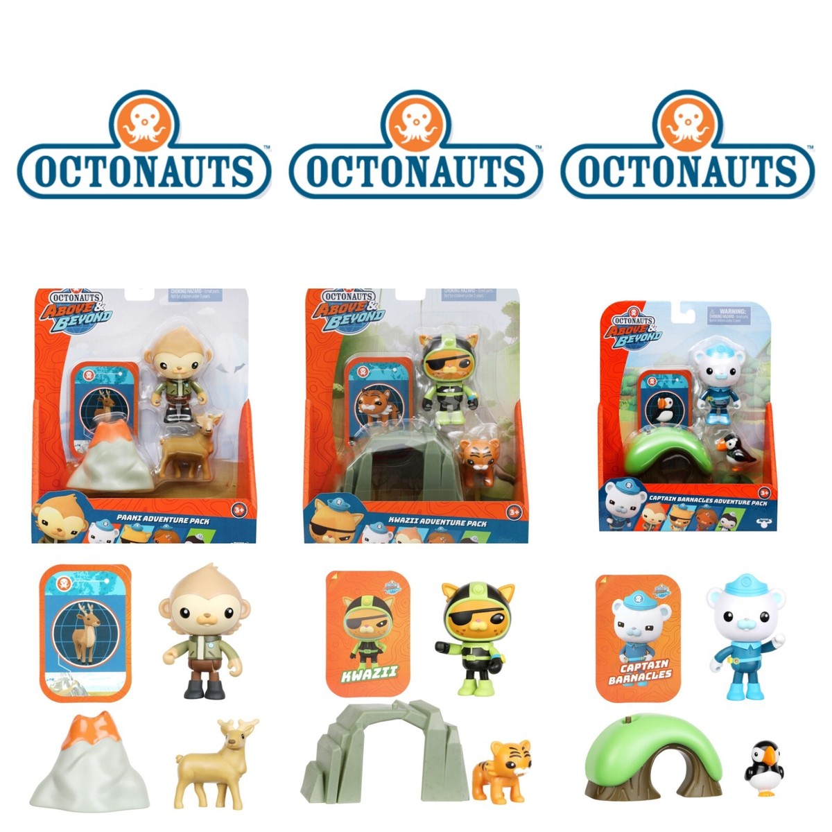 Kwazii Octonauts Octonauts Kwazii Adventure Pack Figure Accessories