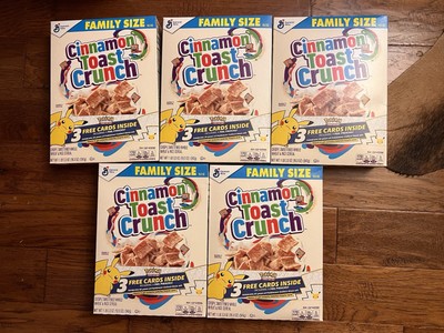 Pokemon Cinnamon Toast Crunch 25th Anniversary - 5 Boxes - New and ...