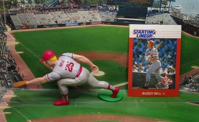 BUDDY BELL 1988 Starting Lineup SLU Loose Baseball Figure & Card ...